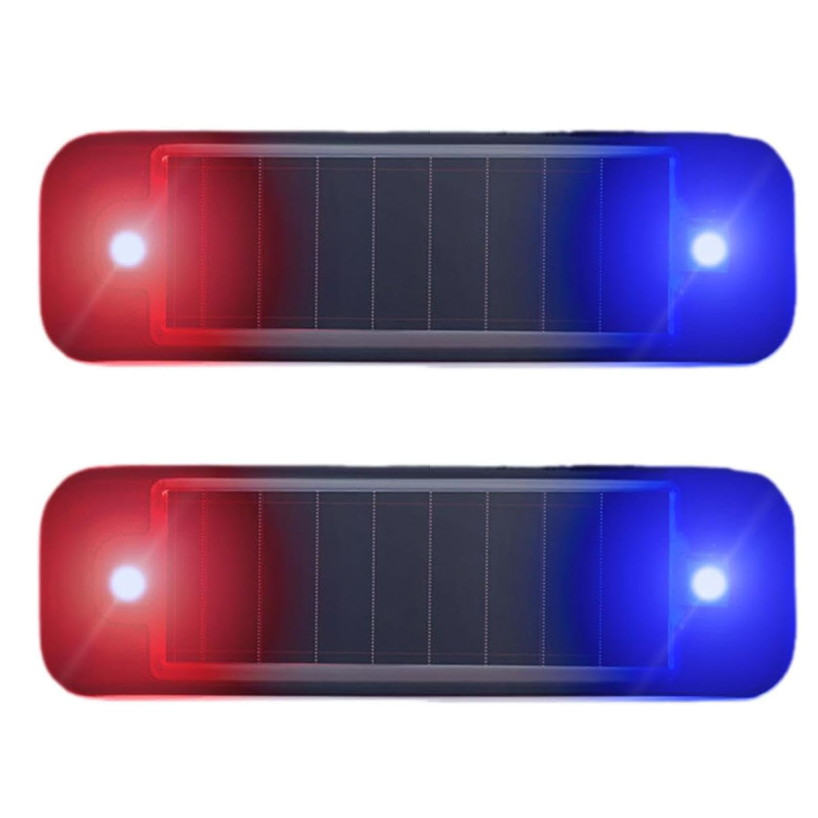 2Pack Solar Warning Lamp,WONFAST Waterproof Mini LED H2FSDSolar Car ...