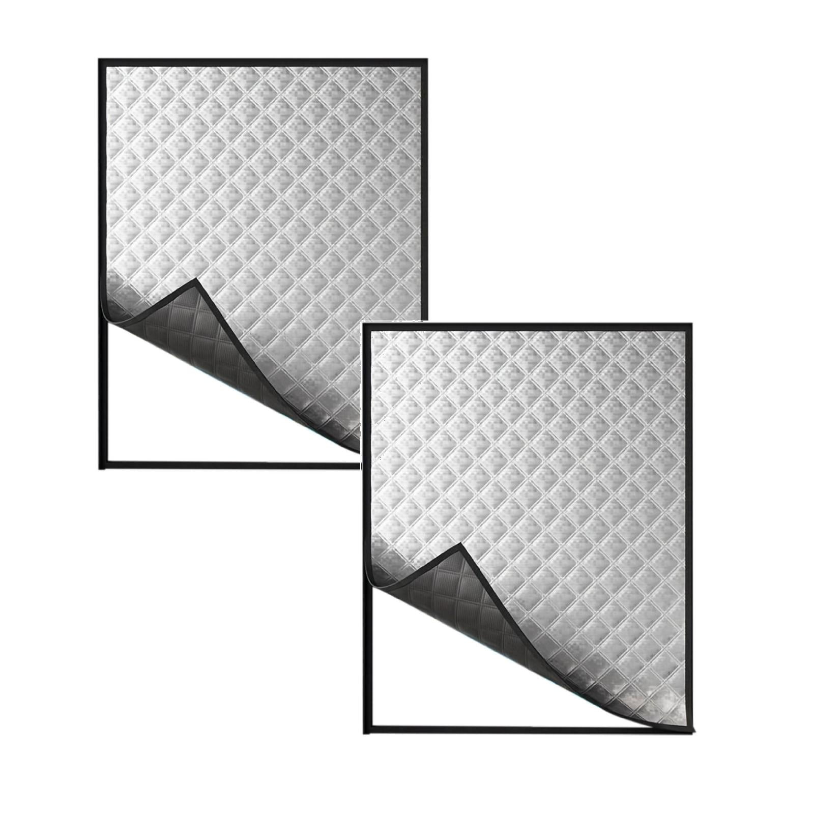 2Pack Soundproof Curtains Thermal Insulated Window Drapes For Noise ...