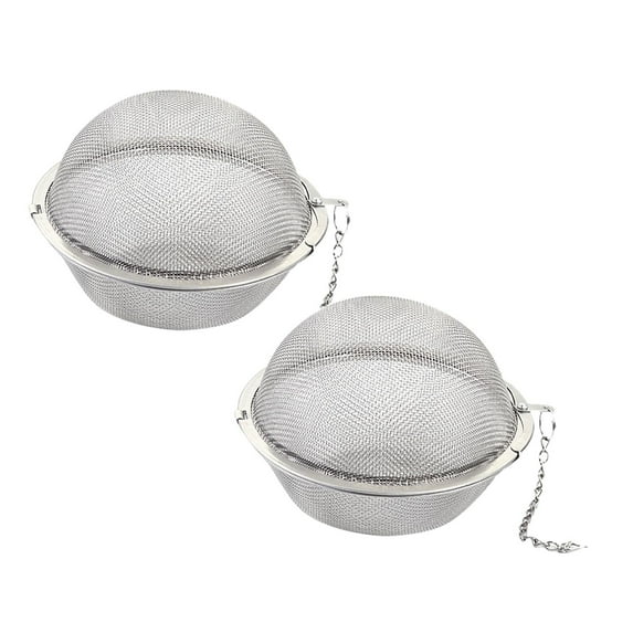 2Pack Stainless Steel Tea 2024 New Mesh Filter Stainless Steel ...
