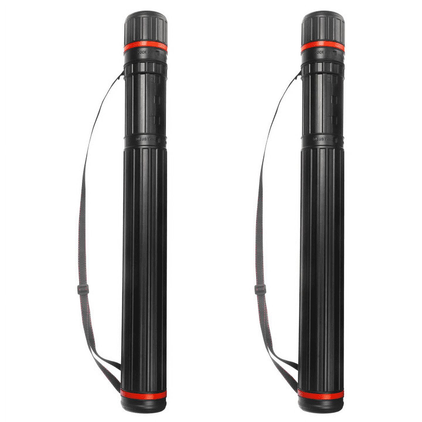 2Pack Telescoping Poster Tube Extendable from 25” to 43” for Carry ...