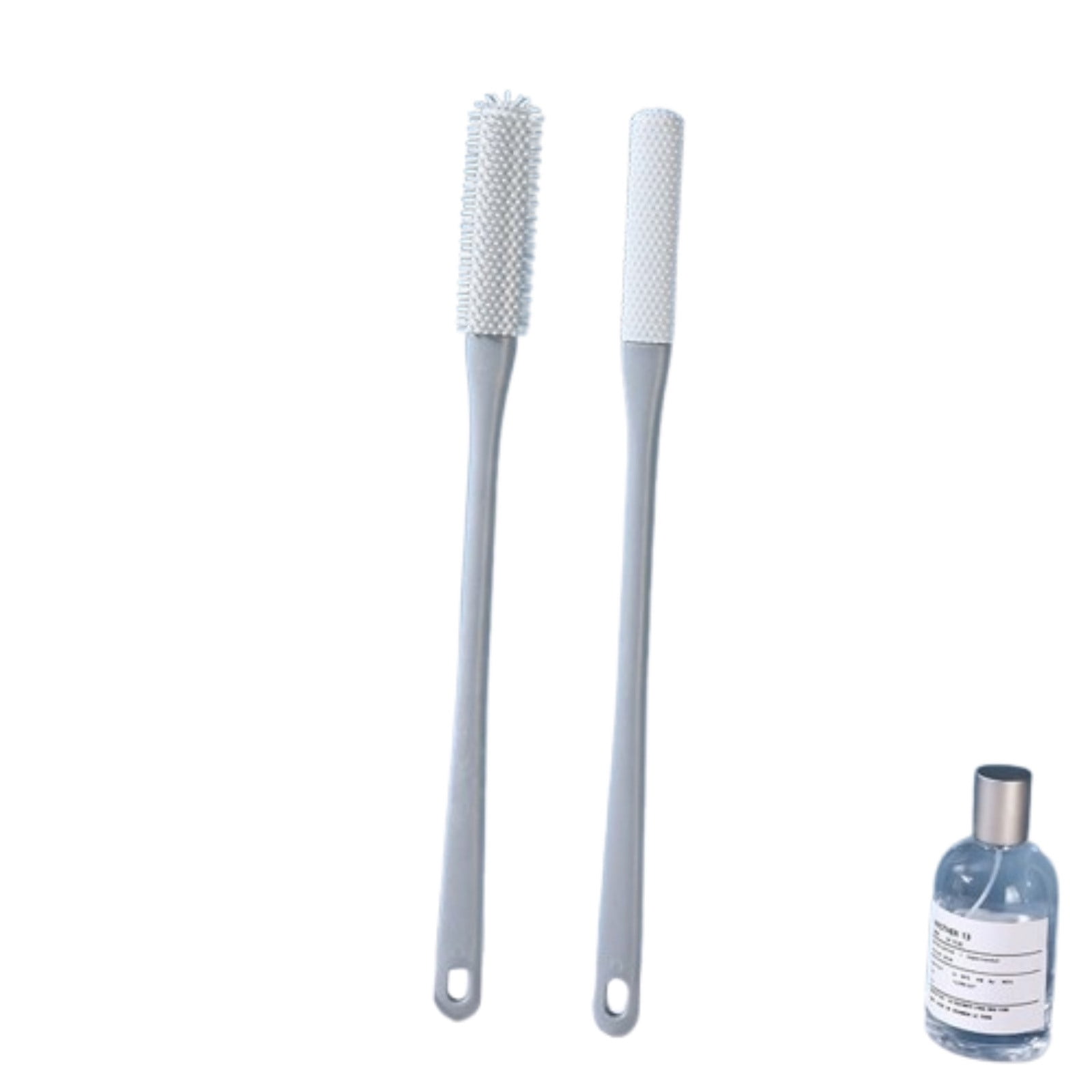 2Pack Toe Cleaning Brush 15.7" Foot Scrubber in Shower with Long Handle ...