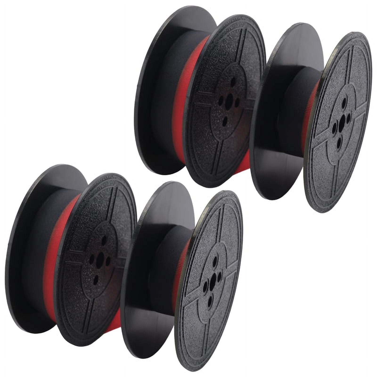 2Pack Typewriter Ribbon Twin Spool Typewriter Ribbon Red and Black Twin ...