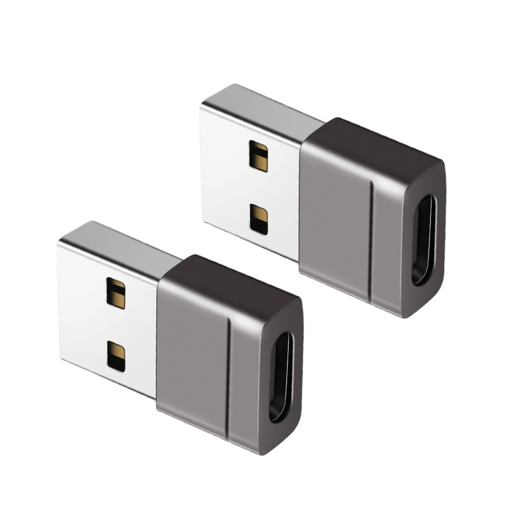 2Pack USB C Female to USB Male Adapter Enjoy 480mbps Fast Transmission ...