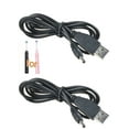 2Pack USB Charging Cord,DC Cable for Bitvae Toothbrushes D2/S2/R2/R1 ...
