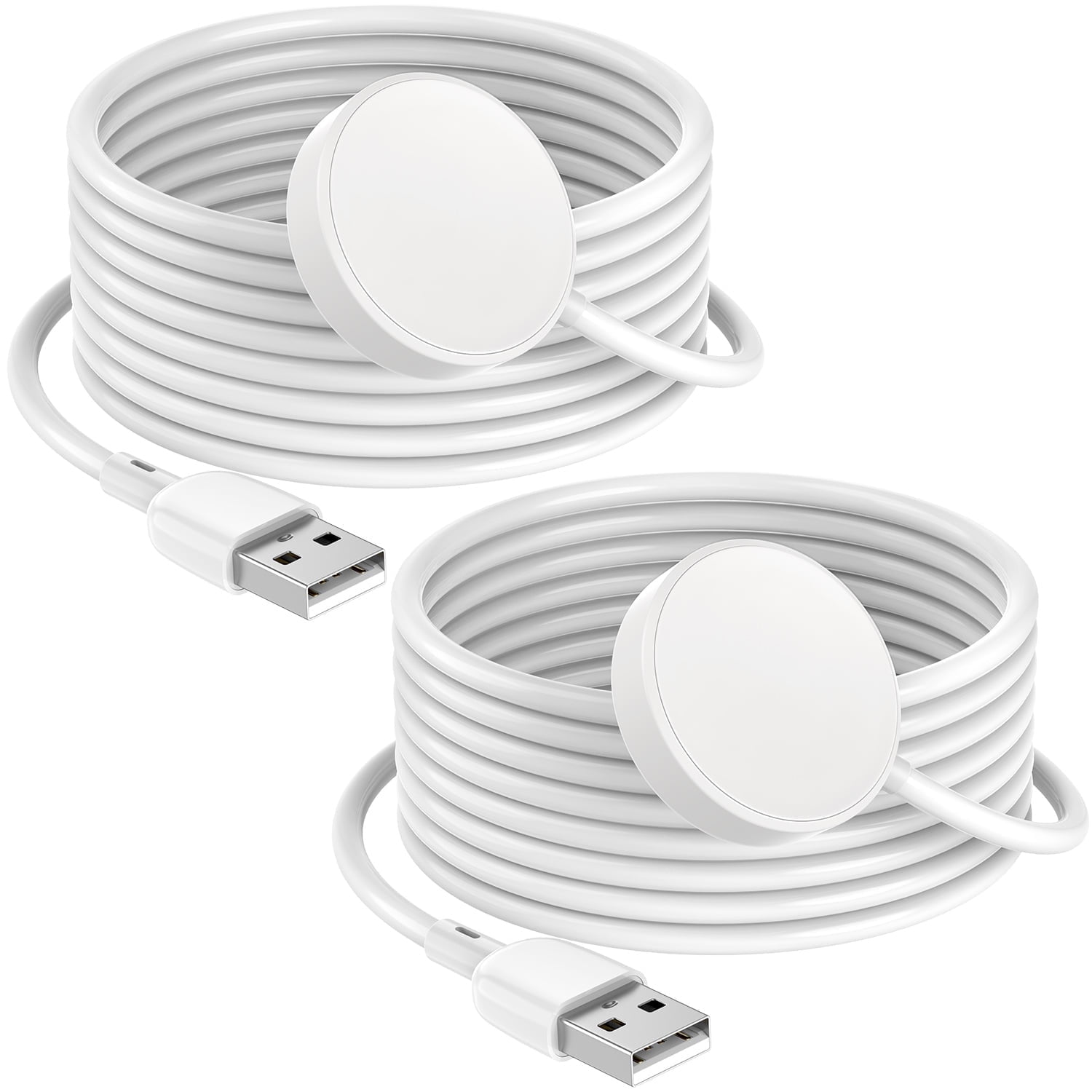 2Pack USB Watch Charger,USB Watch Charger Plug Fast Charging with 3FT ...