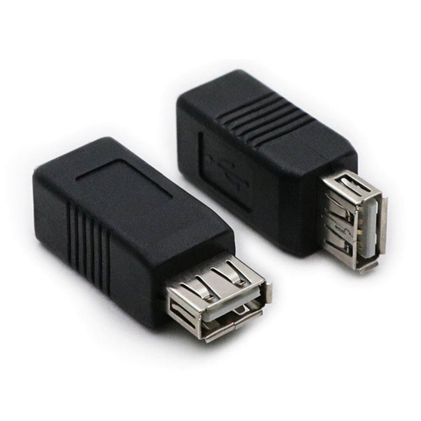 Pack of 2 USB2.0 A Female to Type B Female Adapter for Data Transfer ...