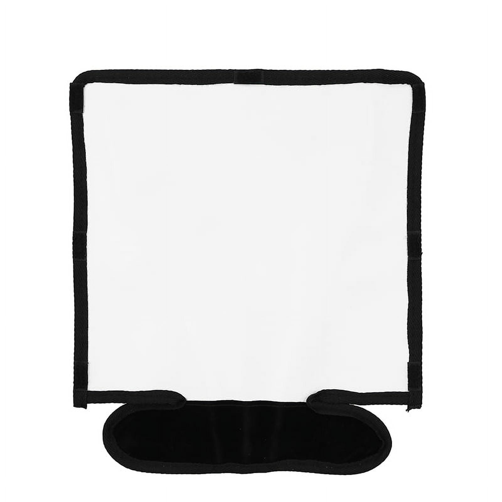 (2Pack) Universal Foldable Flash Snoot Speedlite Softbox Diffuser ...