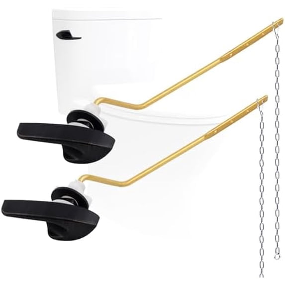 2Pack Universal Side Mount Toilet Handle Replacement Kit Compatible ...