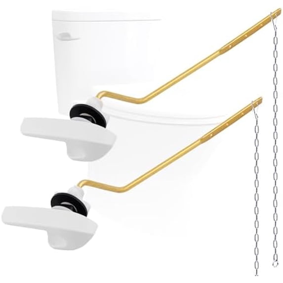 2Pack Universal Side Mount Toilet Handle Replacement Kit Compatible ...