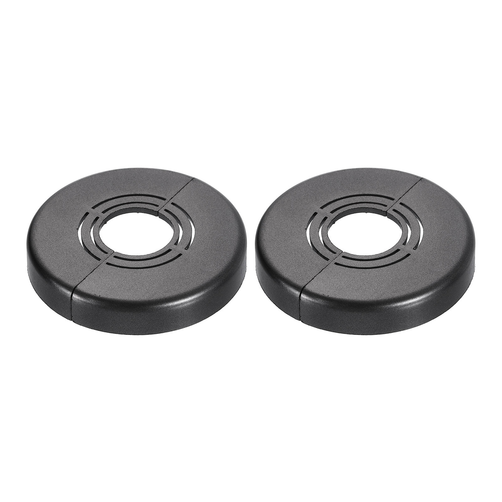 2Pack Wall Split Flanges, 0.39" Thick Cuttable Escutcheon Plate, Dark ...