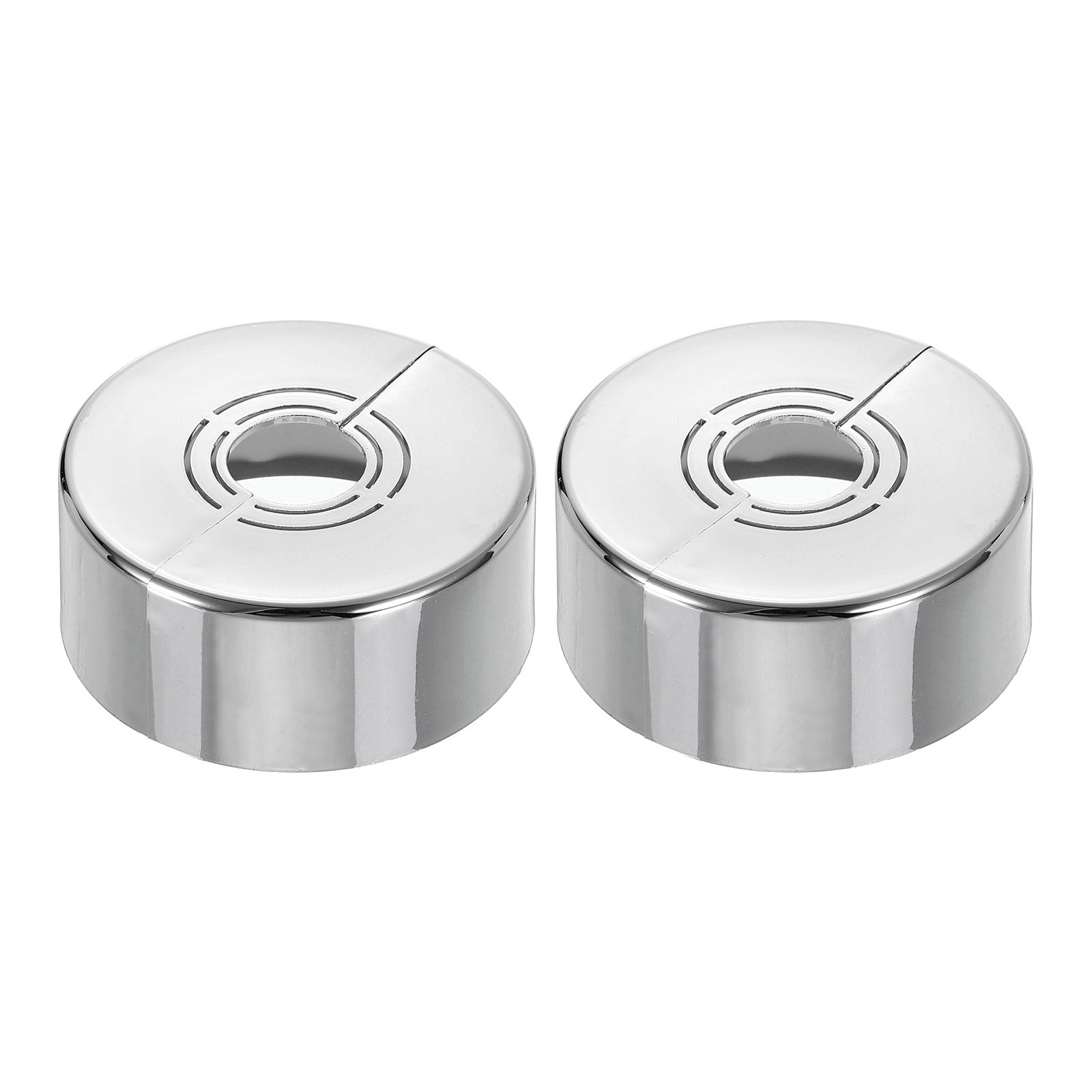 2Pack Wall Split Flanges, 1.18" Thick Cuttable Escutcheon Plate, Silver ...