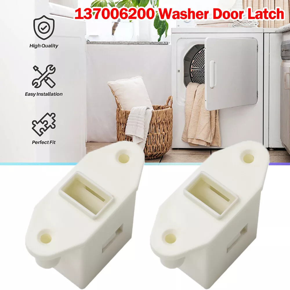 2Pack Washer Door Drawer Pedestal Latch 137006200 Kit For Electrolux ...