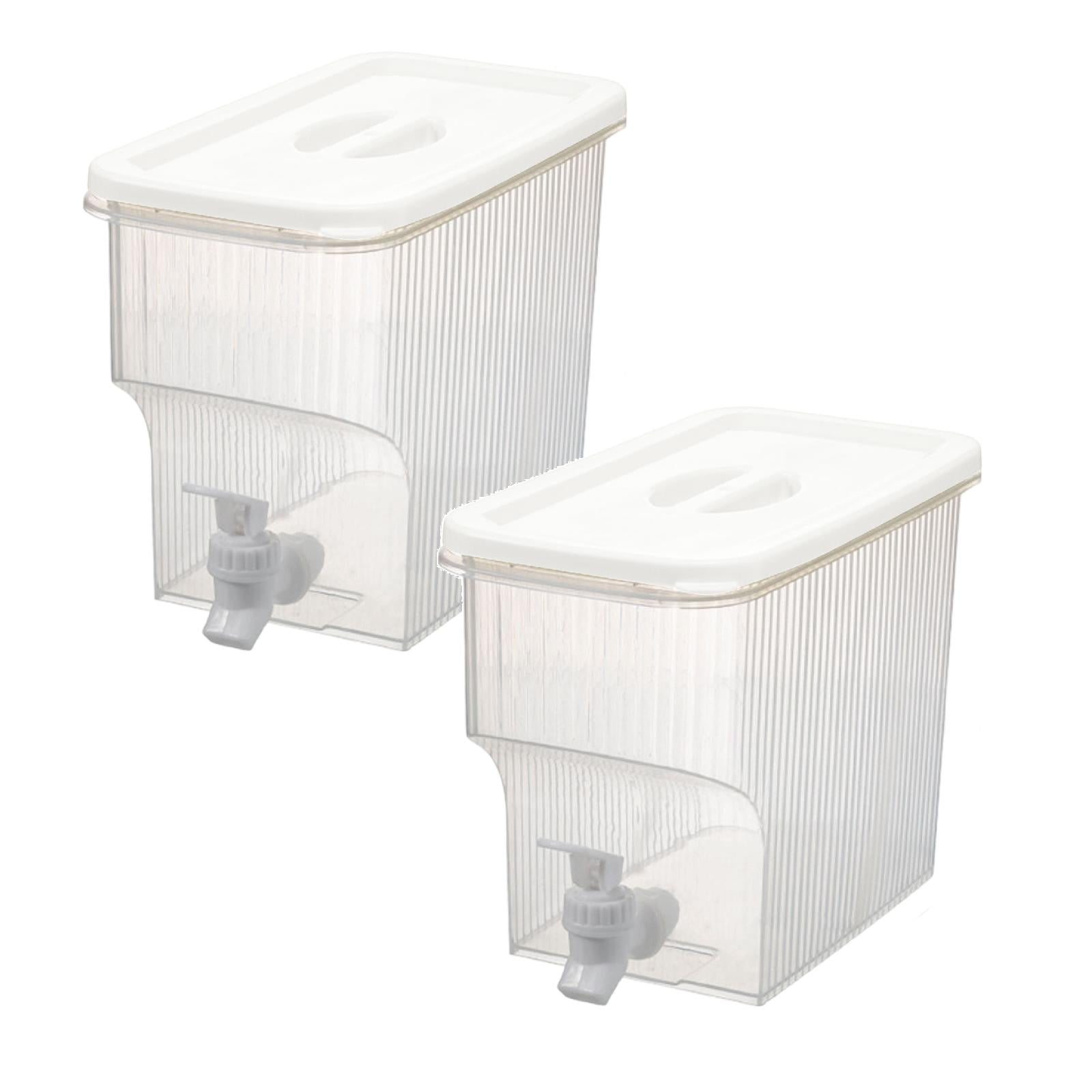 2Pack Water Dispenser With Spigot 1 Gallon Leak Proof Plastic Drink ...