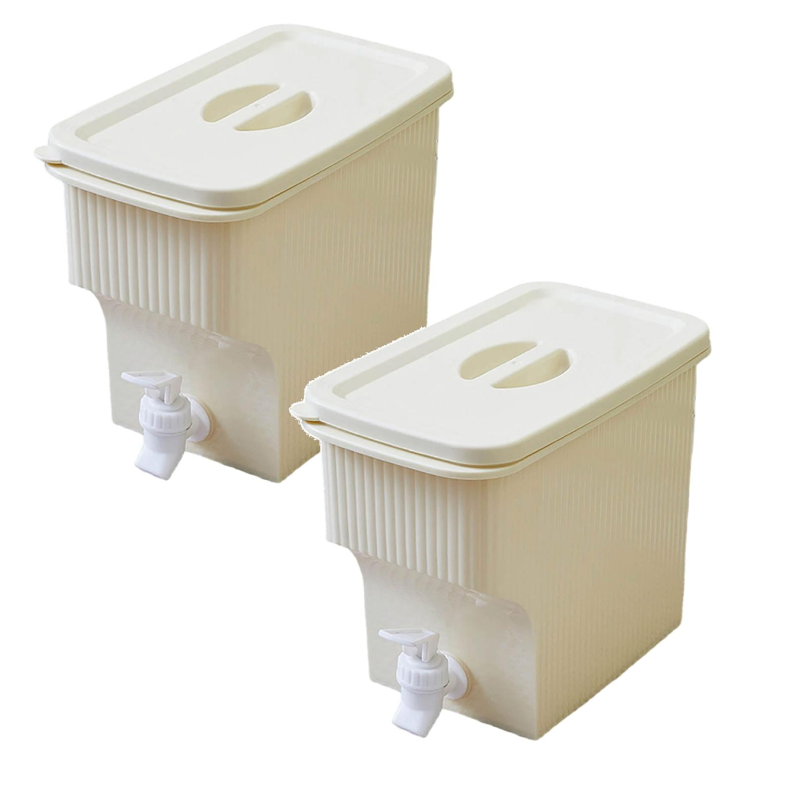 2Pack Water Dispenser With Spigot 1 Gallon Leak Proof Plastic Drink ...