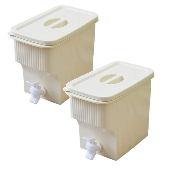 2Pack Water Dispenser With Spigot 1 Gallon Leak Proof Plastic Drink ...