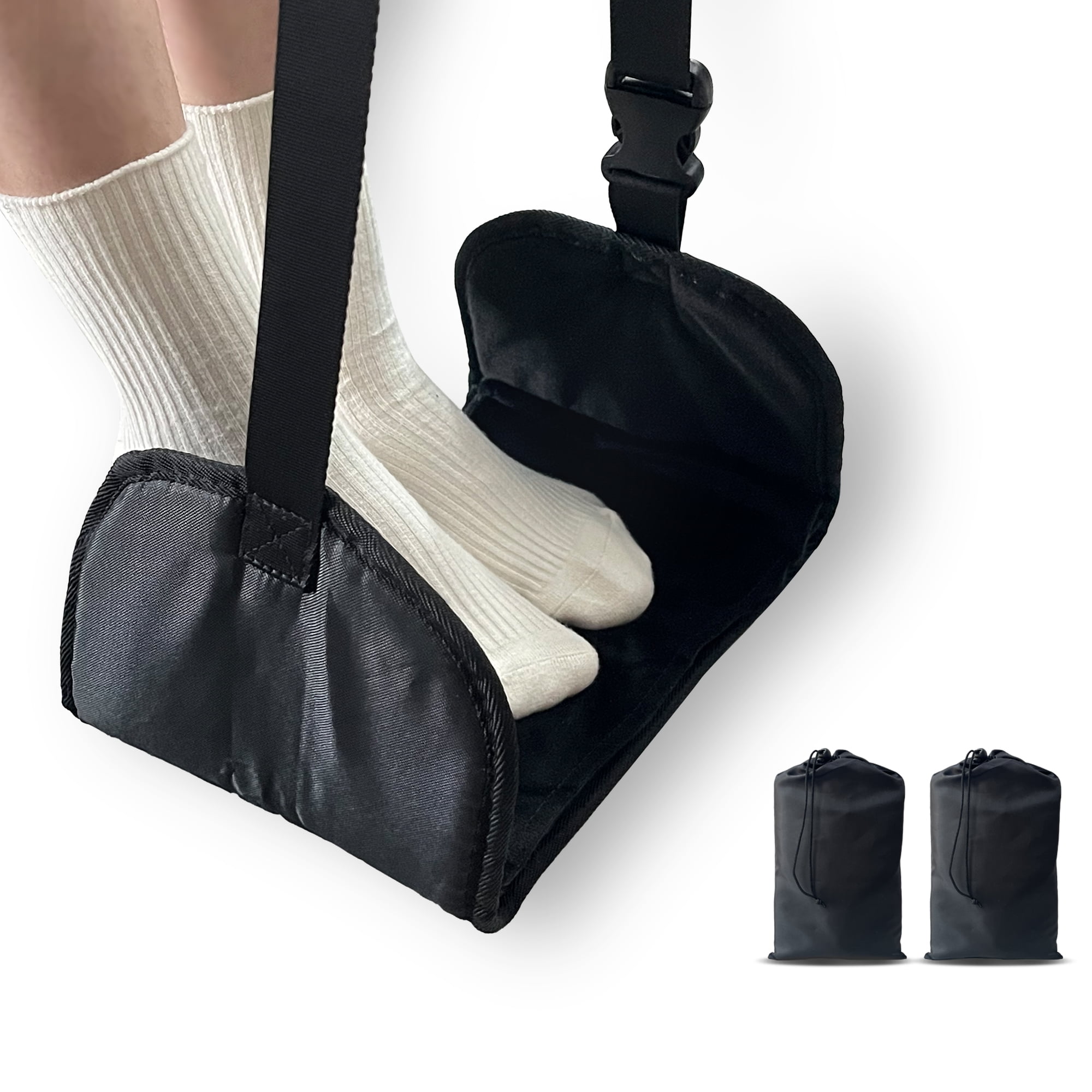 Greastar 2Packs Airplane Foot Rest, Upgrade Airplane Hammock for Adults ...