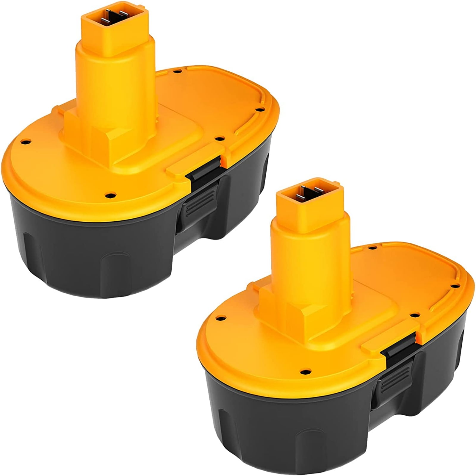 2Packs DC9098 4.0Ah Replacement Battery Compatible with Dewalt 18V ...
