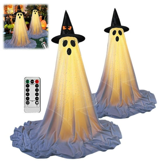 2Packs Halloween Decorations Outdoor, 2025New Cute Decorations Indoor ...