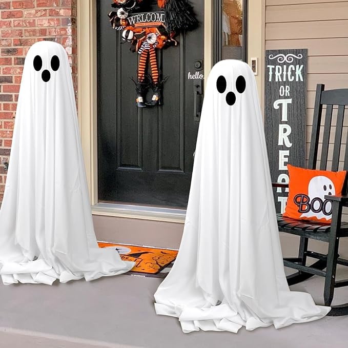 2Packs Halloween Decorations Outdoor, Cute Halloween Decorations Indoor ...