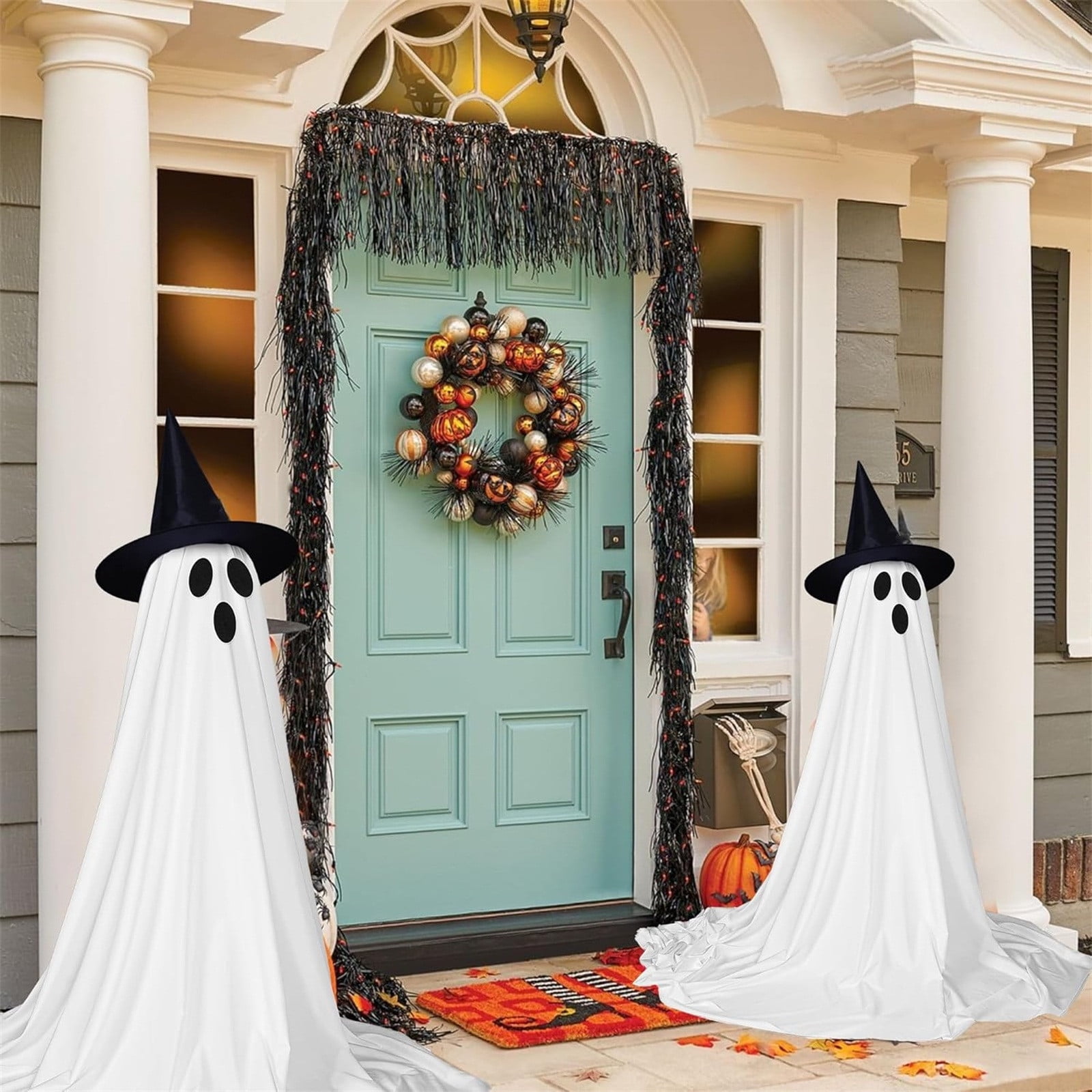 2Packs Halloween Decorations Outdoor, Cute Halloween Decorations Indoor ...