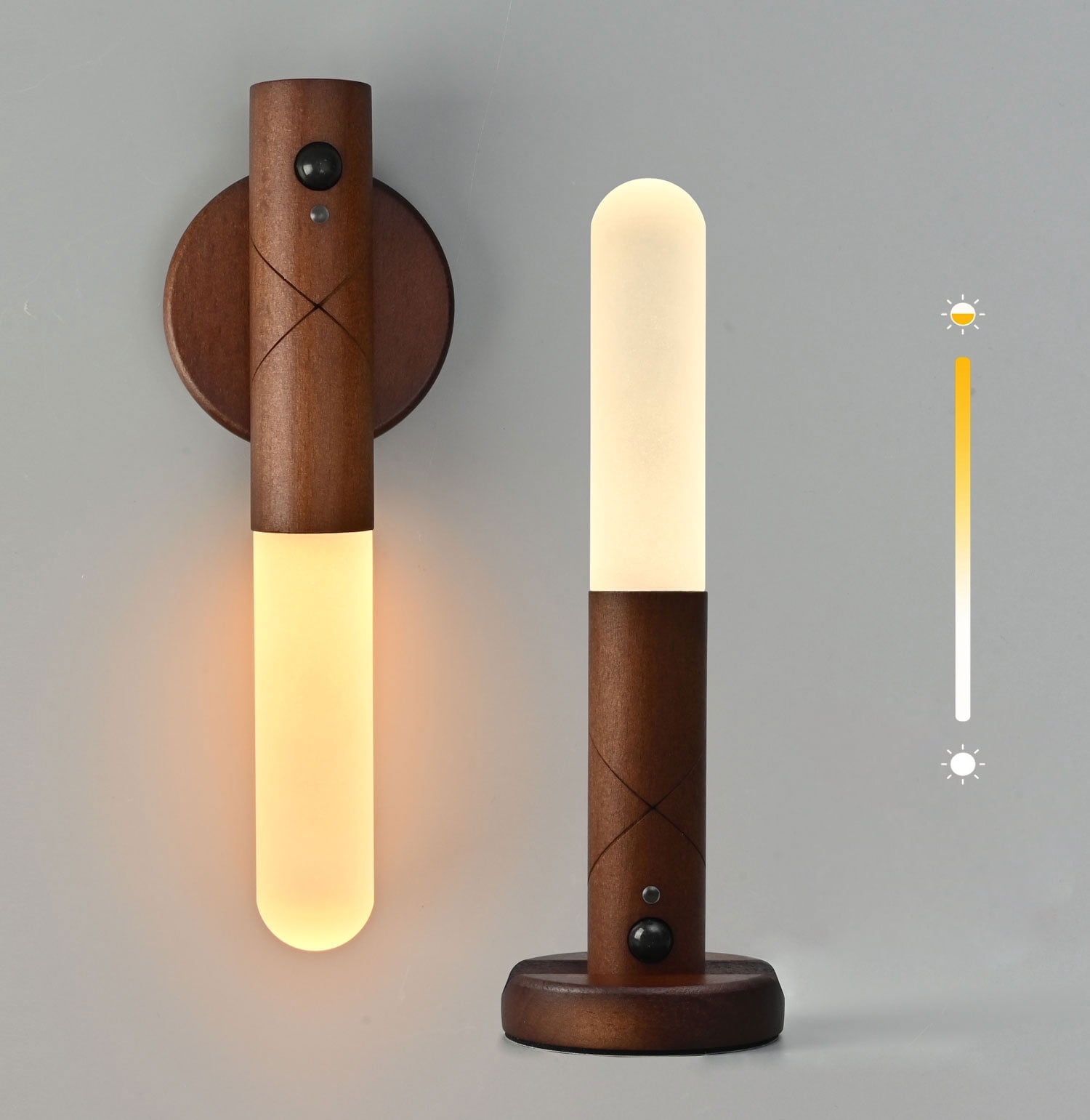2Packs Motion Sensor Night Light, Body Sensor 3D Wall Sconce, Motion ...