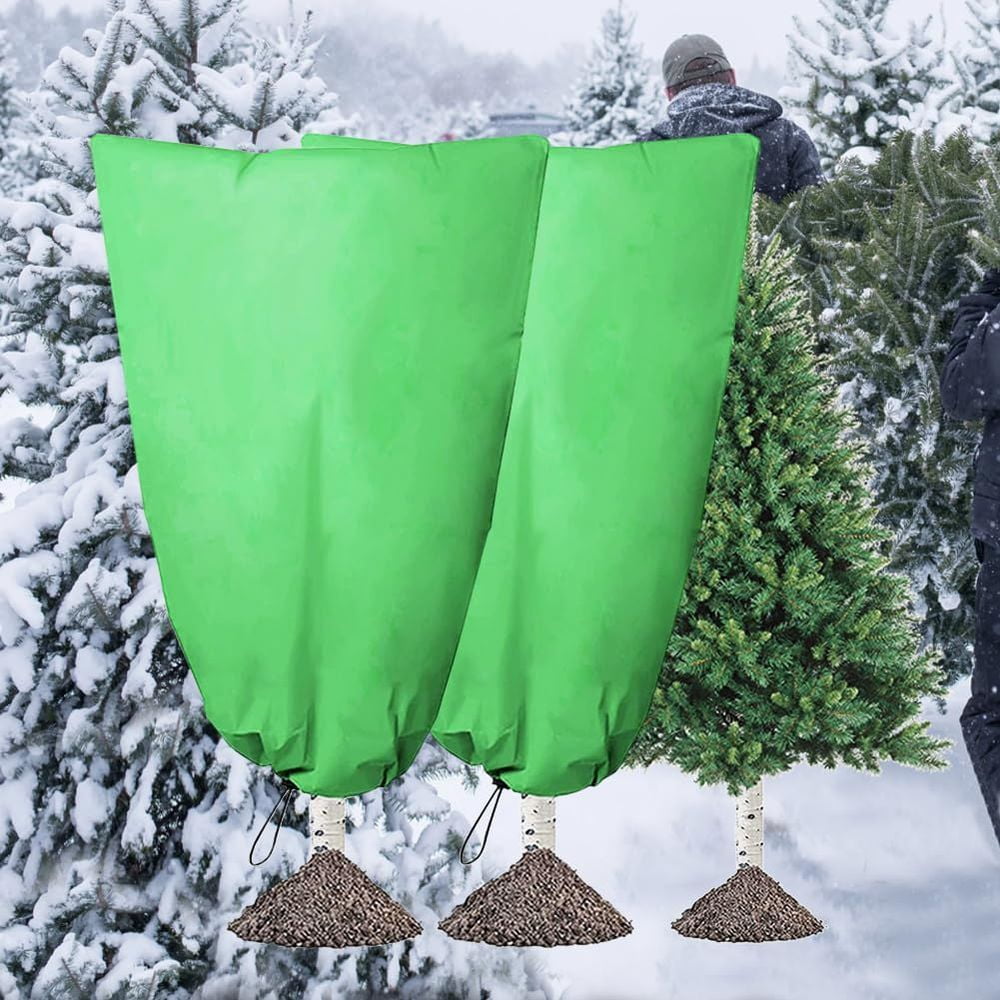 2Packs Plant Covers Freeze Protection, 47"X31.5" Garden Shrub Small ...