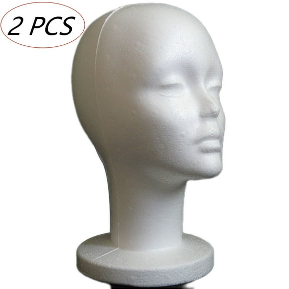 Styrofoam Mannequin Heads
