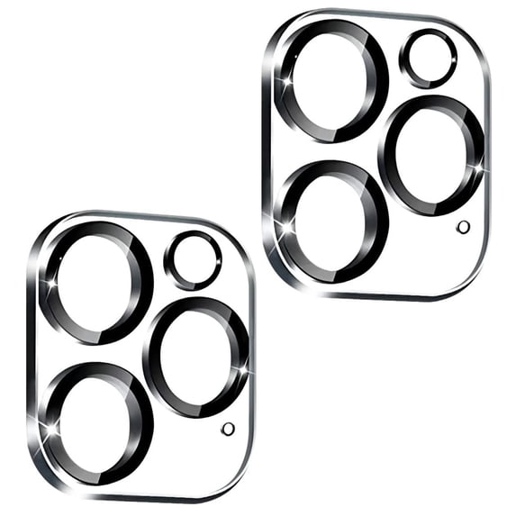 2Packs Ultra HD Camera Lens Protectors 9H Hardness Tempered Glass ...
