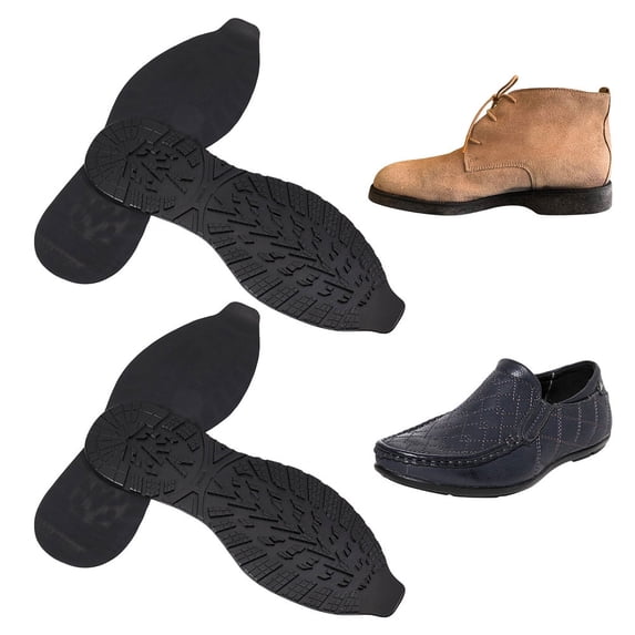 2Pair Anti Skid Rubber Shoes Bottom Heel Sole Wear Resistant Raised ...