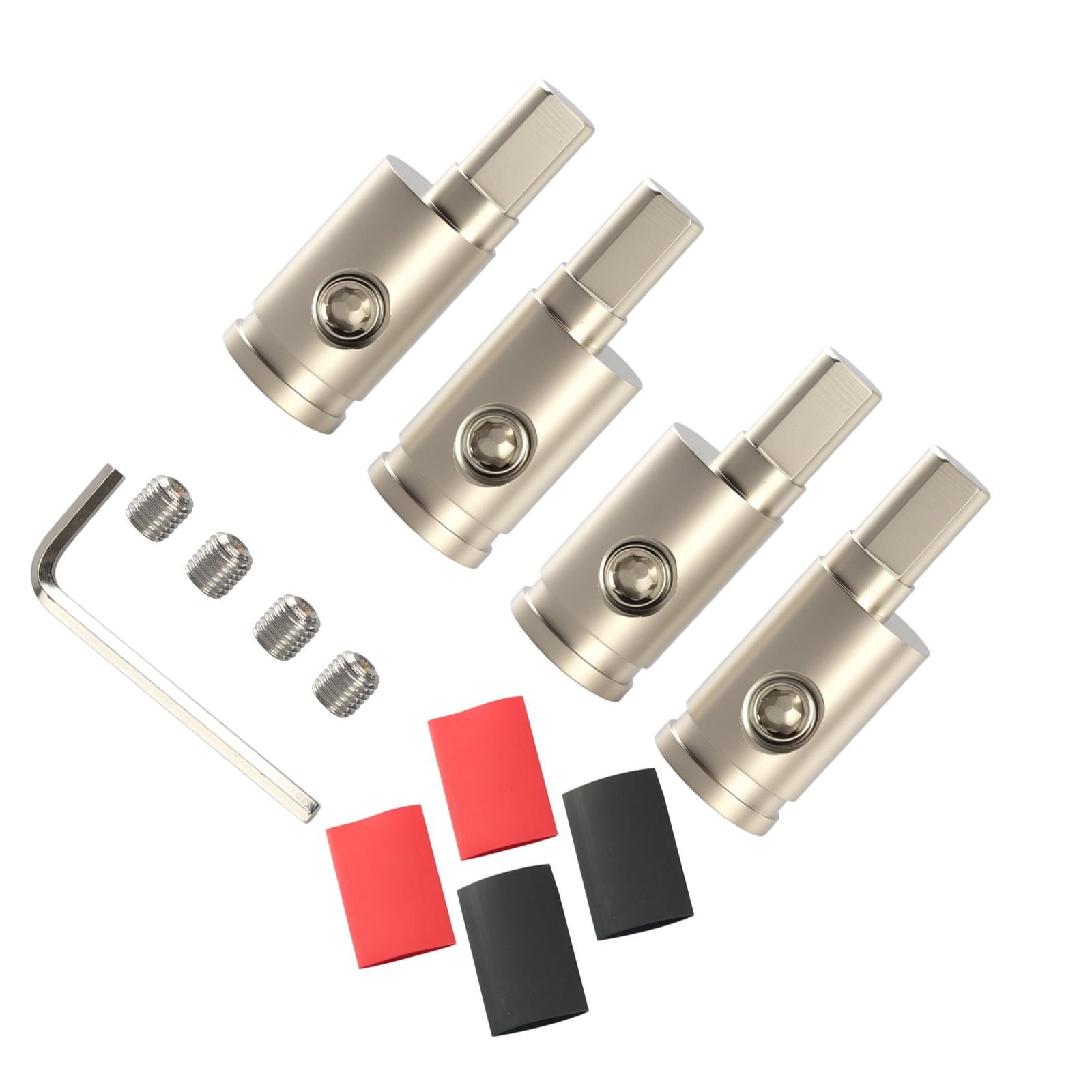 2Pair Automotive Power Terminals Coppers Materials Sound Cable ...