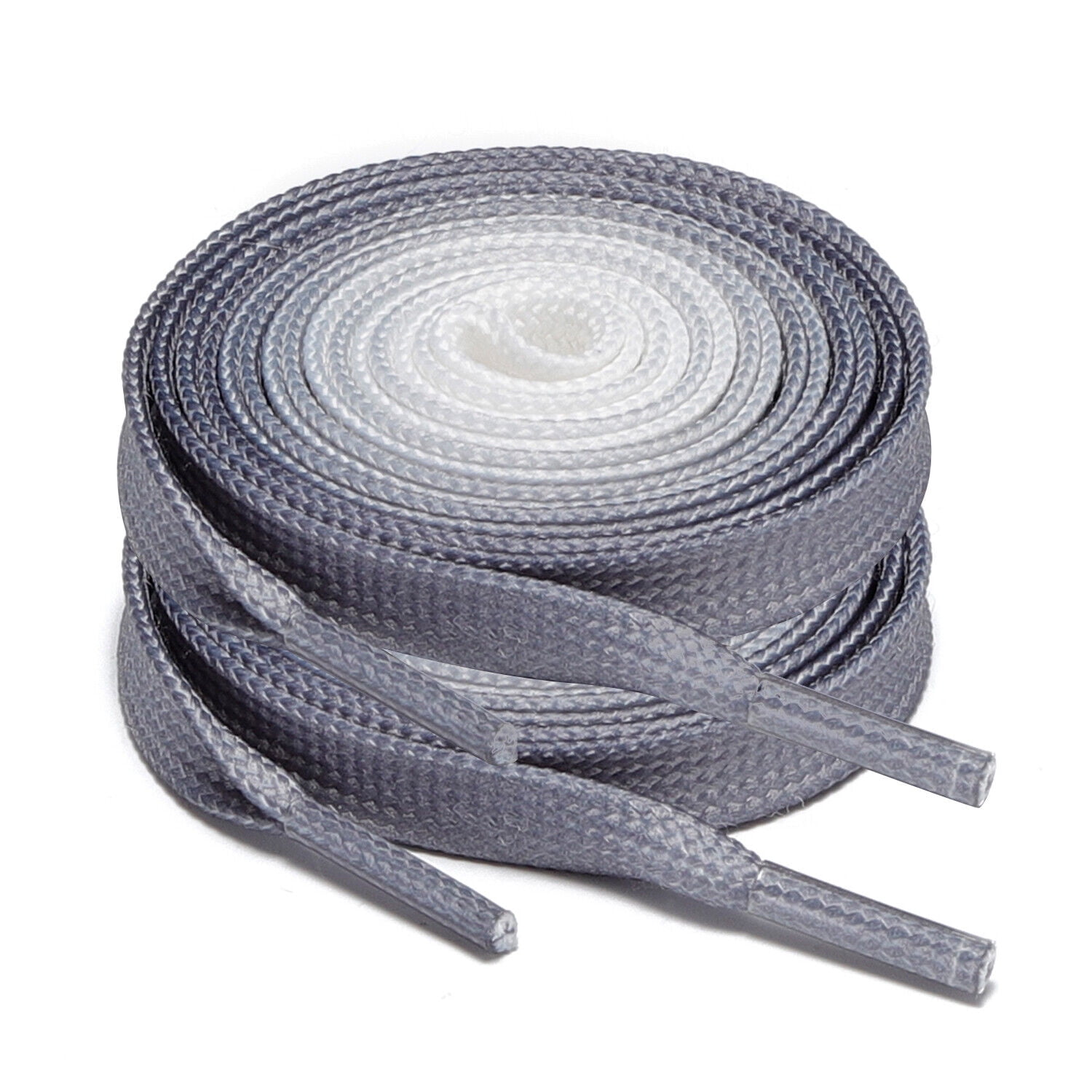 2Pair Flat Shoelaces Strings Replacement for Sneakers Running Shoes ...