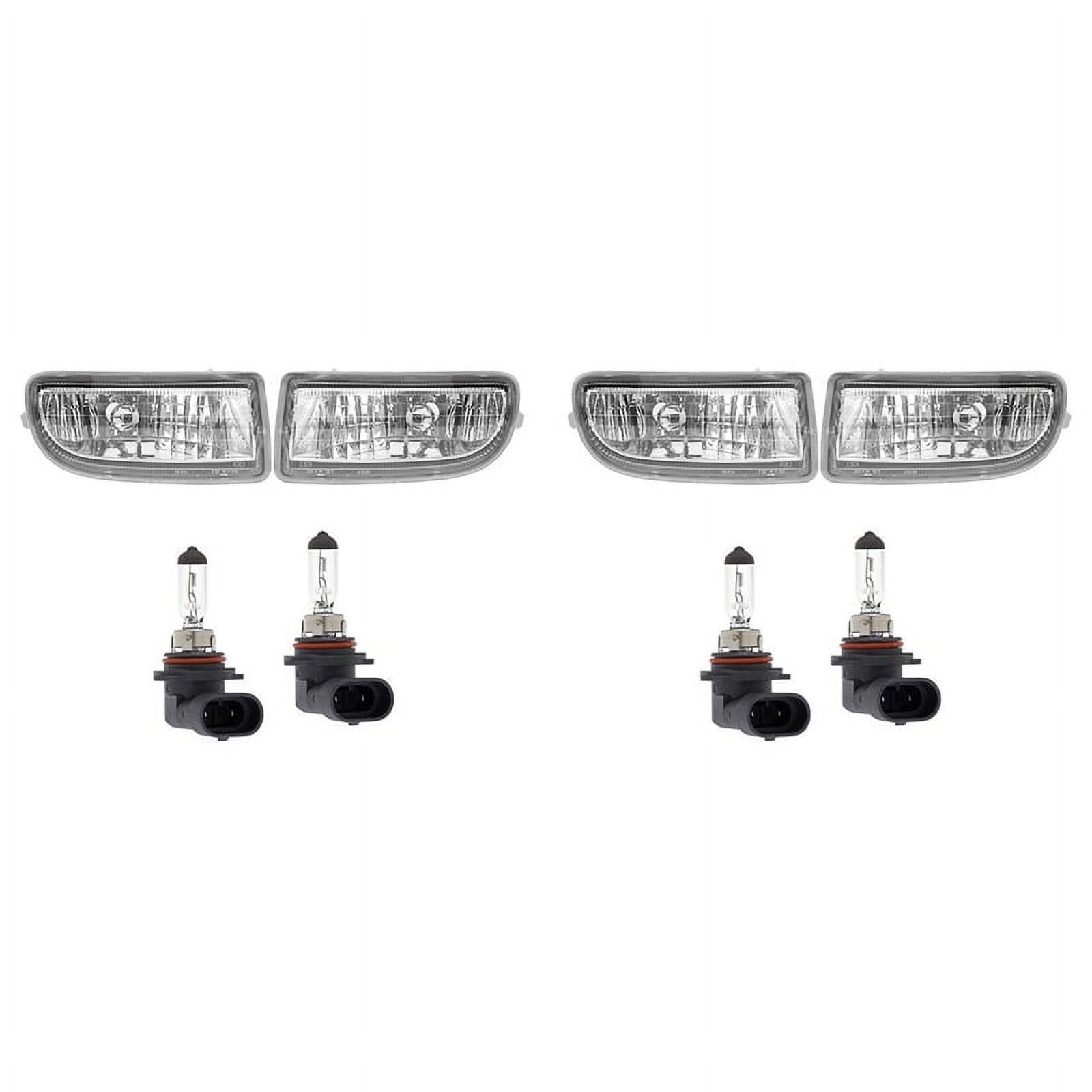 2Pair Front Fog Lights for LC100 FJ100 1998-2007 Bumper Foglights ...