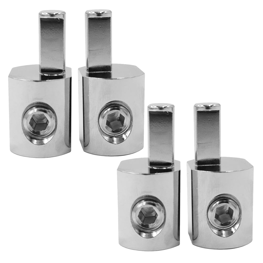 2Pairs Car Audio Amp Input Reducer Adapter 1/0 Gauge to 4 Gauge Car ...