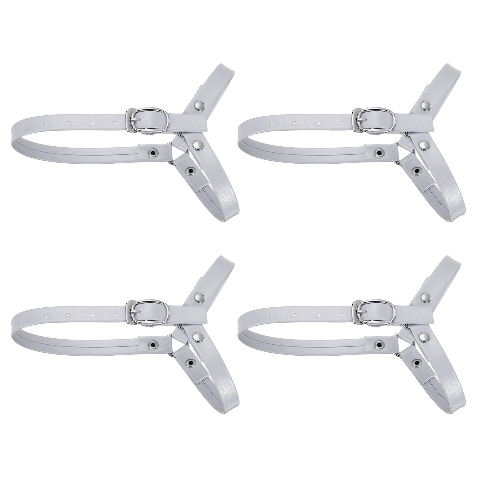 2Pairs Detachable Shoe Straps for Heels, Adjustable Ankle Strap, Matte ...