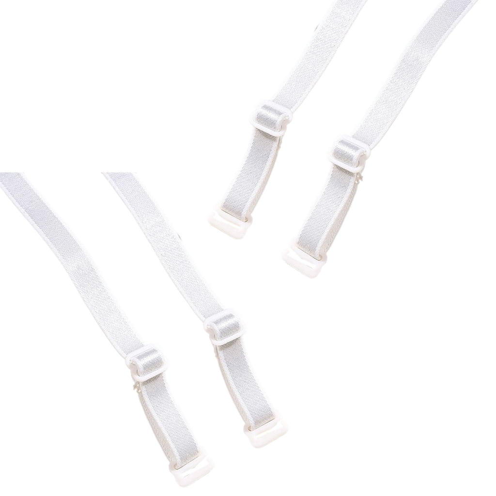 2Pairs Elastic Bra Straps,Removable Adjustable Bra Strap None-Slip ...
