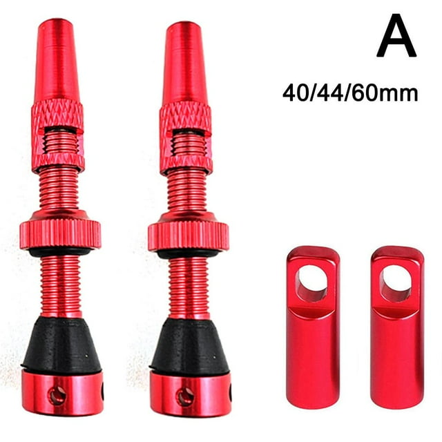 2Pairs Presta Tubeless Valve Stems 40/44/60/mm Removable fit MTB Road* L6F2 - Walmart.com
