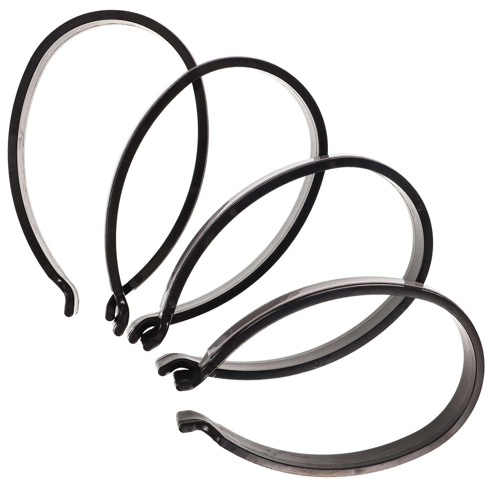 GOOHOCHY 2Pairs High Visibility Reflective Trouser Clips for Cyclists ...