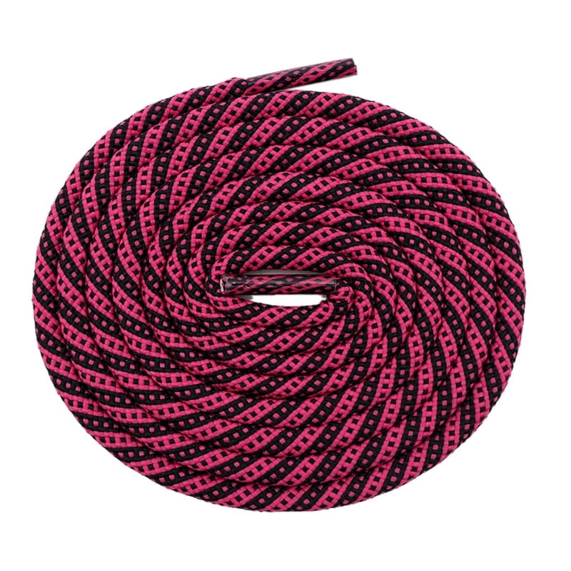 2Pairs Round Boot Laces Two-color Twill Dot Heavy Duty and Durable ...