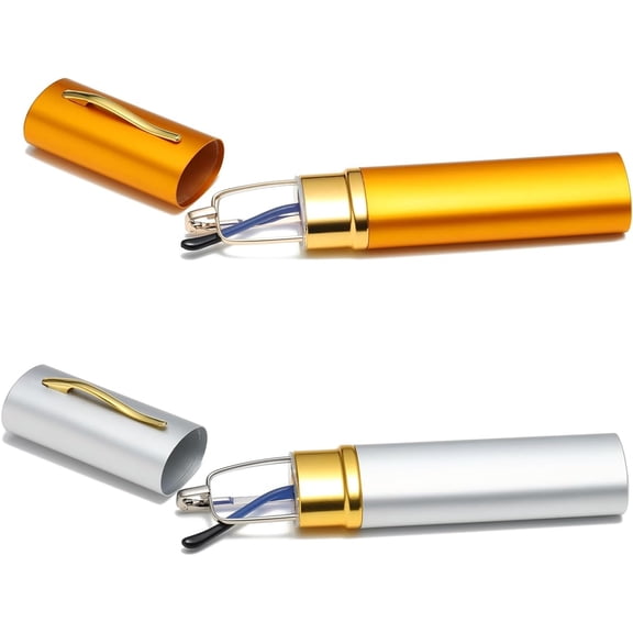 Pen Tube Reading Glasses