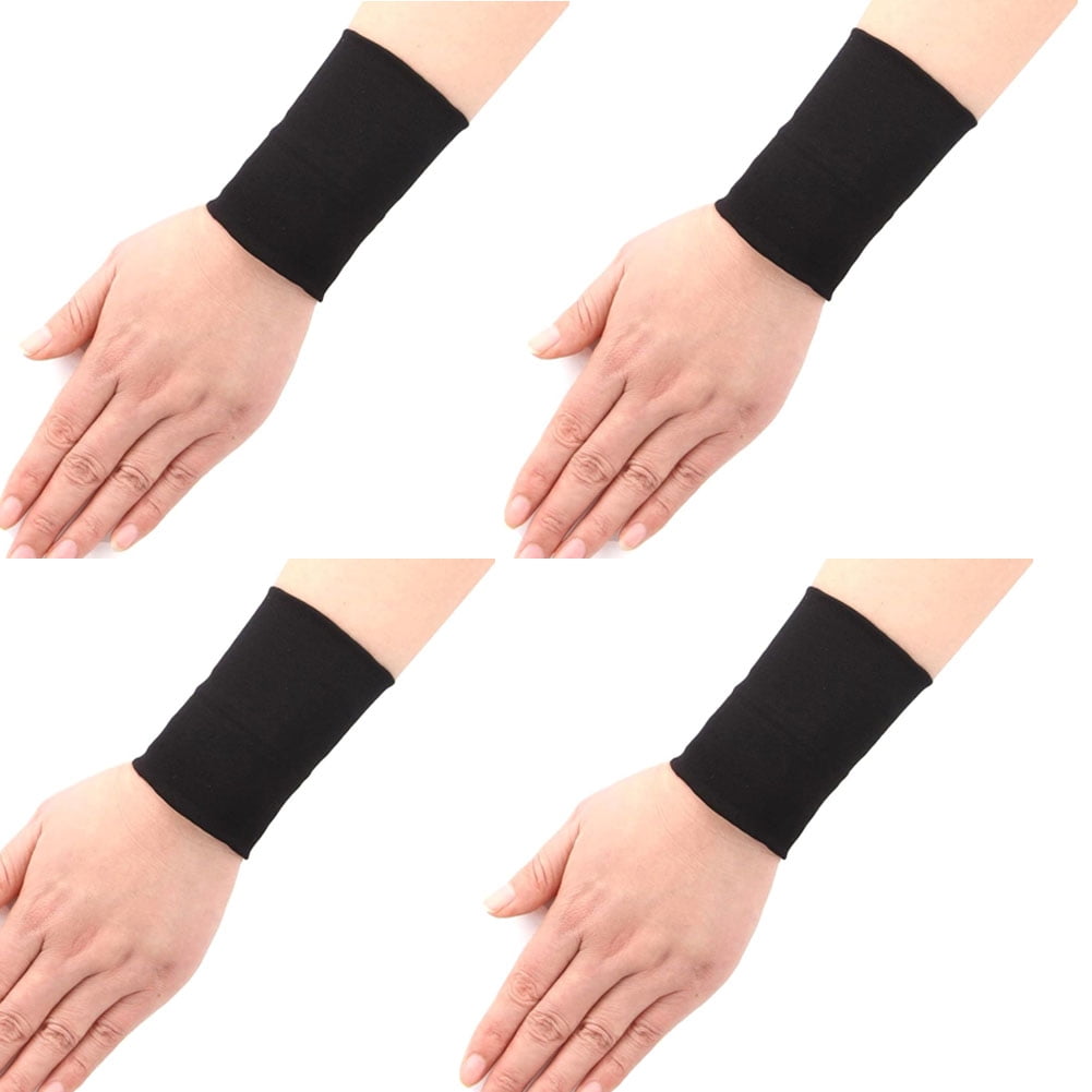 2Pairs Wrist Compression Sleeve, Wrist Sleeve Support Wrist Bands for ...