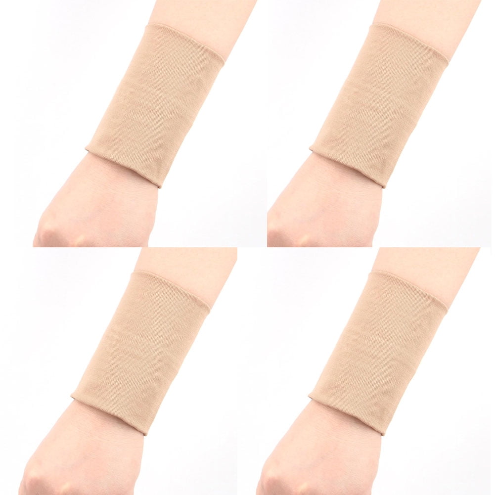 2Pairs Wrist Compression Sleeve, Wrist Sleeve Support Wrist Bands for ...