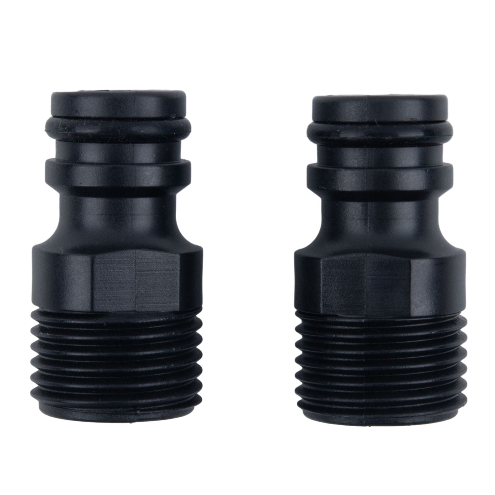 2PC 1/2" BSP Threaded Tap Adaptor Garden Water Hose Quick Pipe ...