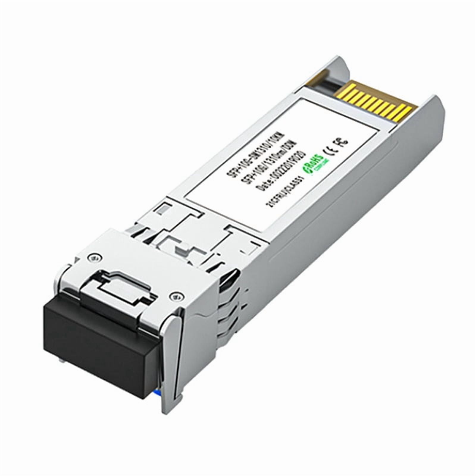 2Pc 10G SFP+ Optical Fiber Module 1310NM LC Single Mode Dual Fiber ...