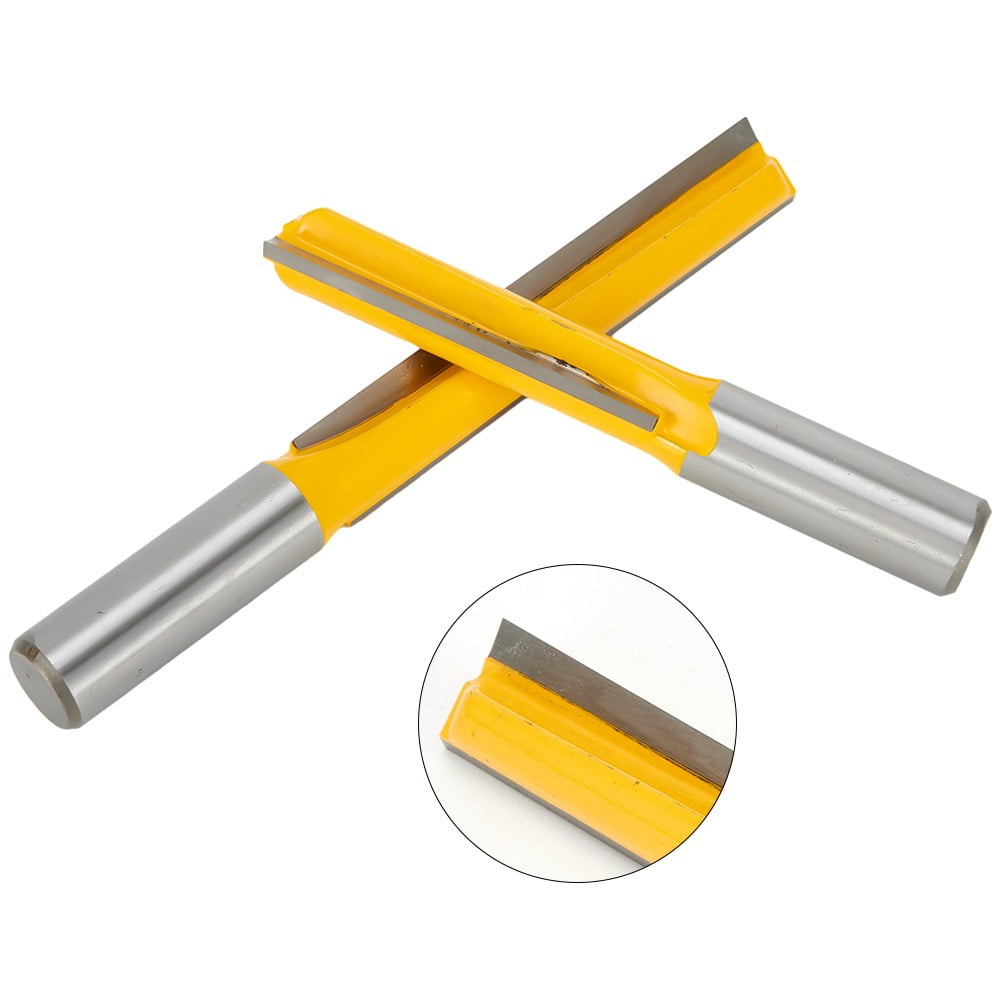 2Pc 12Mm 1/2 Inch Long Rod Cleaning Bottom Router Bit Milling Cutter ...