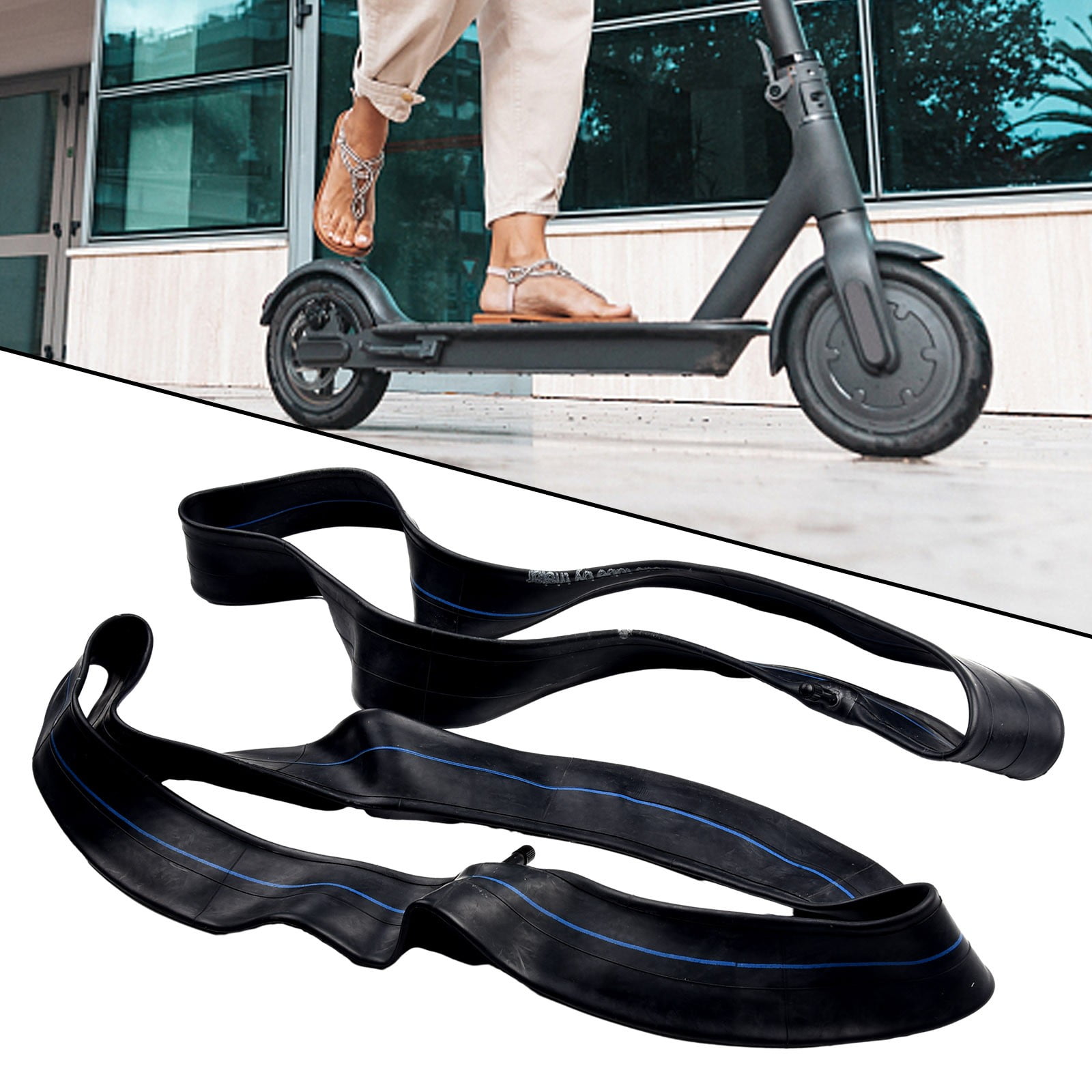 2PC 20 Inch 20X3.0 Rubber Spare Inner Tube for Snowmobiles Bicycles Fat ...