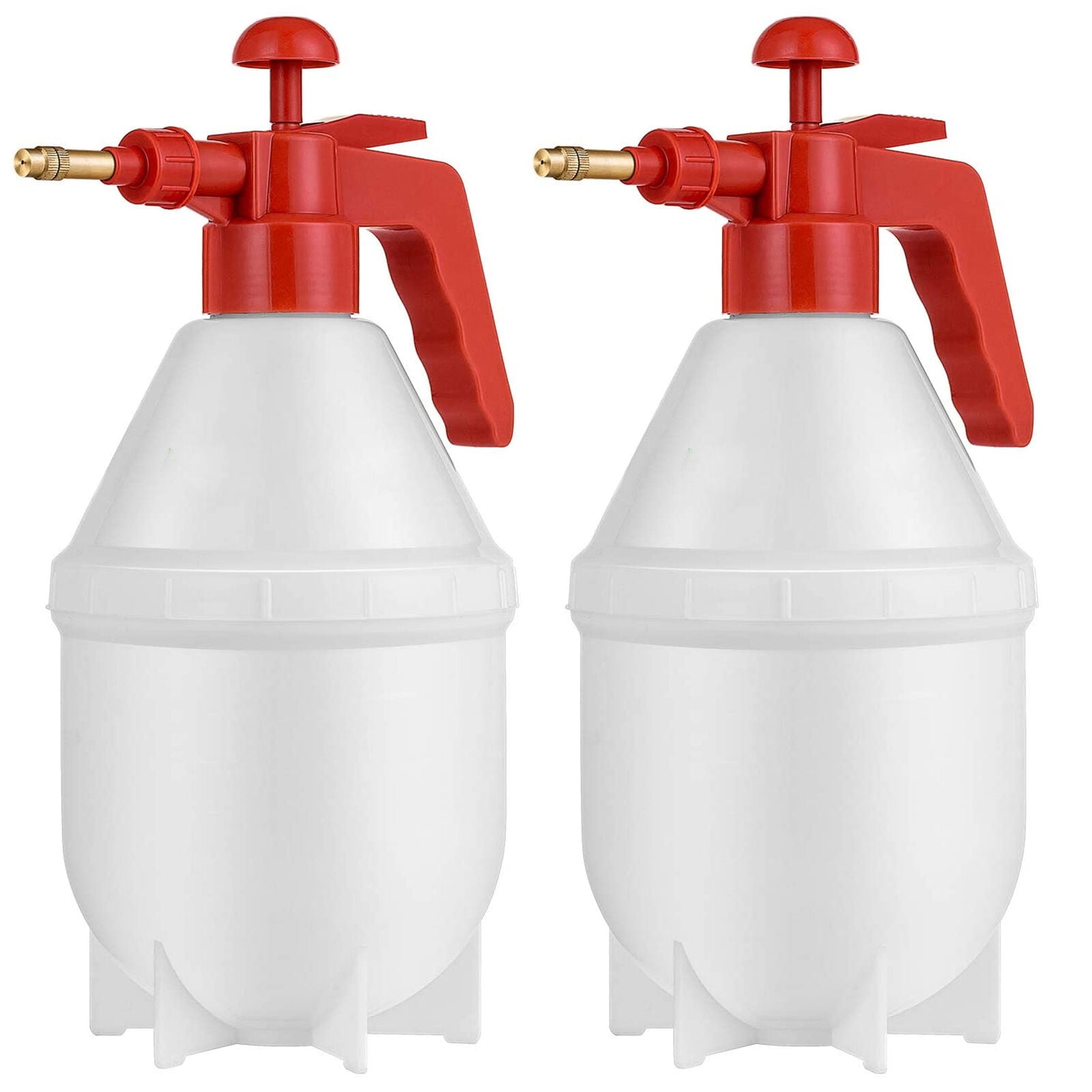 2Pc 27oz White Portable Water Chemical Sprayer Hand Pump Pressure ...