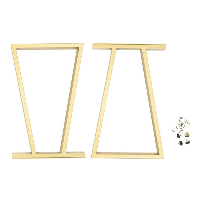 2Pc 28" Metal Table Legs Dining Table Legs Desk Legs Bench Legs for ...