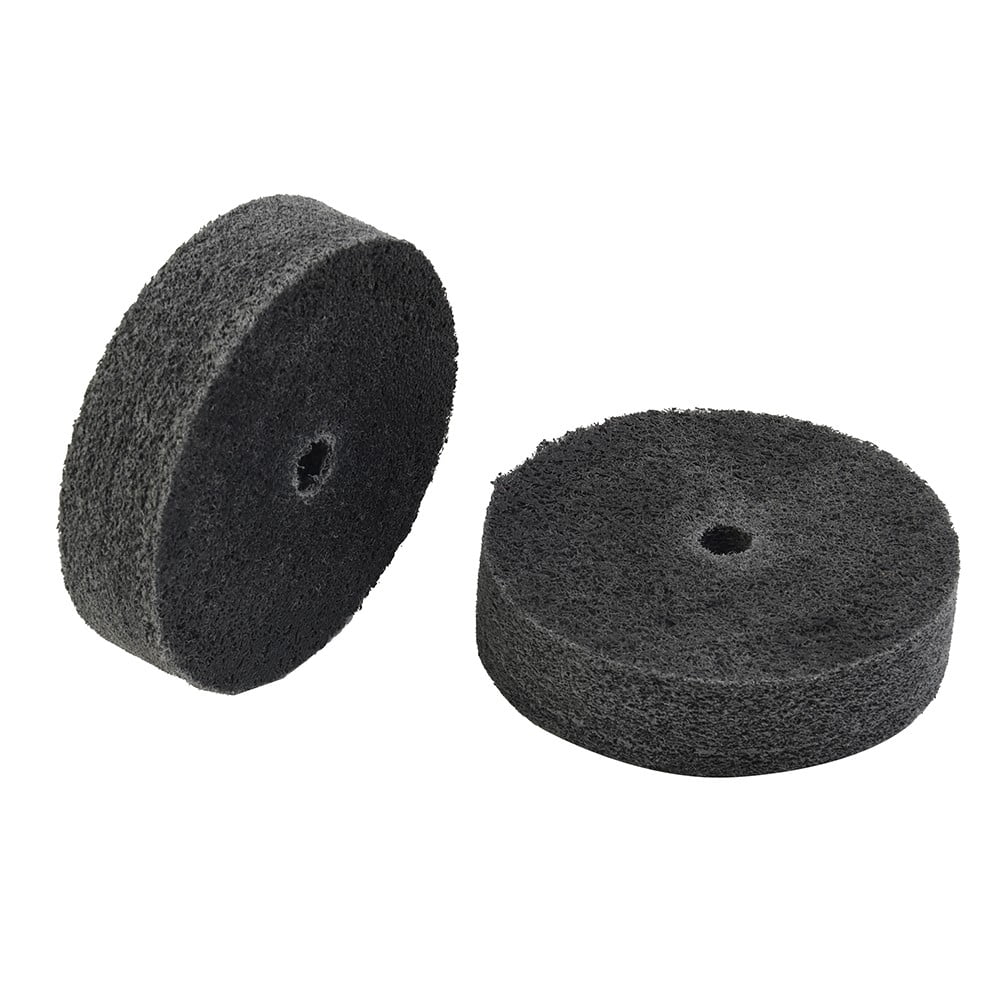 2Pc 3-Inch Nylon Fiber Polishing Wheel Buffer Pad Metal Wood Grinding ...