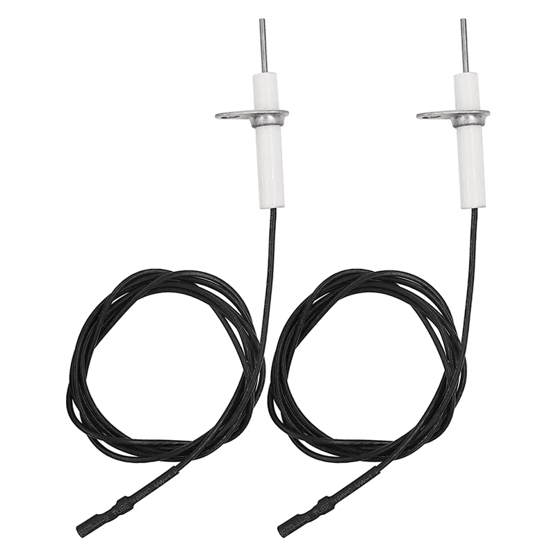 2Pc 38Inch Ignitor Wire & Ceramic Electrode Assembly,Ignition Electrode ...