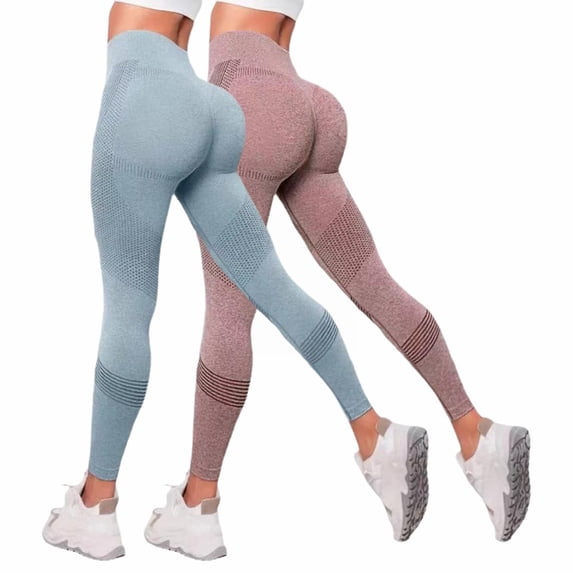 2Pc 3D Cellulite Leggings For Women High Waisted Leggings Breathable ...